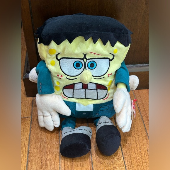 Ty | Toys | Spongebob Plush Frankenstein Monster From Ty 204 | Poshmark